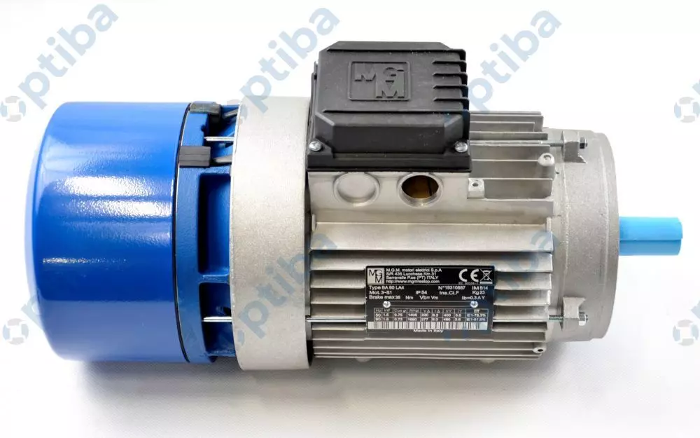 Silnik z hamulcem BA90LA4 1.5kW IMB14 1400rpm - Optiba