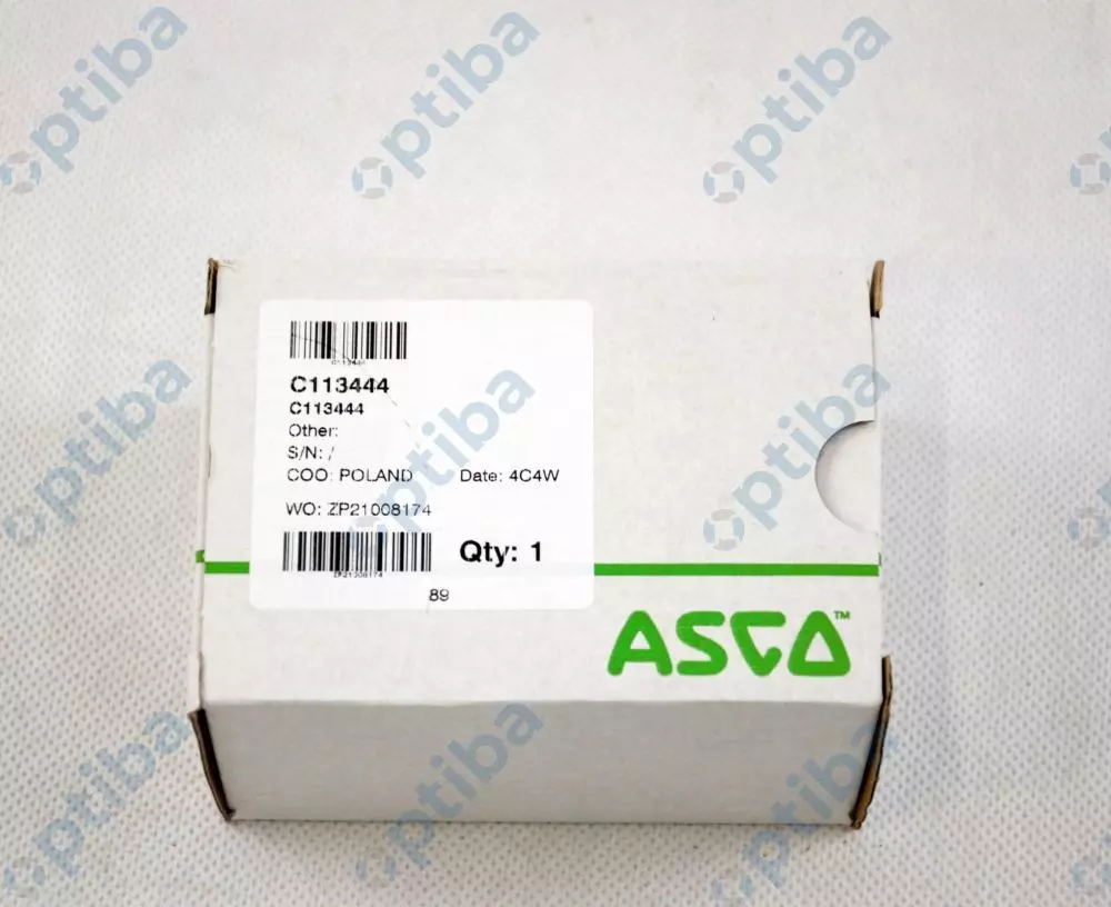 Zestaw naprawczy C113444 do zaworów serii SCG353A043/A044 - Optiba