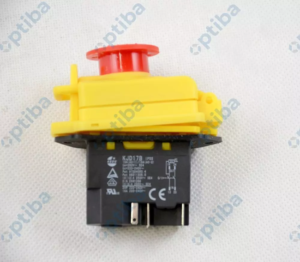 Wyłącznik jednofazowy KJD17B 230V AC-1 18A AC-3 15A IP55 - Optiba